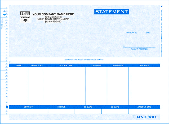 ANS Business Forms - Statement - Form #9066G